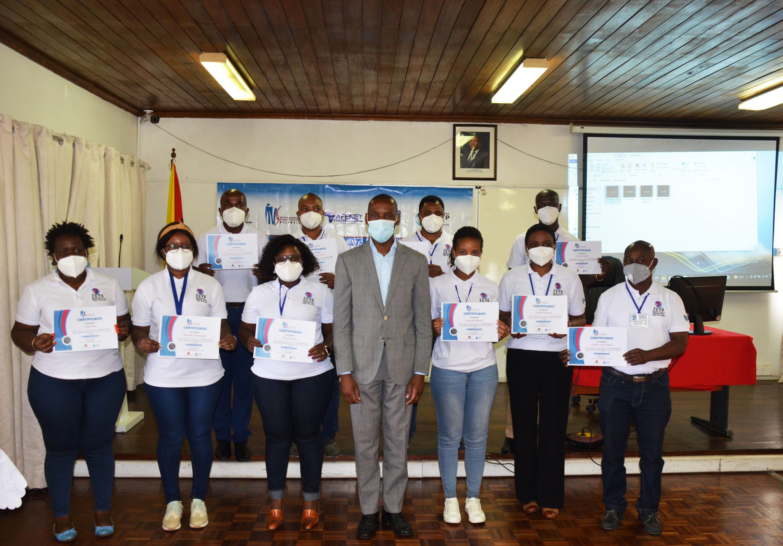 FETP gradua primeira turma do nível Frontline - Instituto Nacional de Saúde