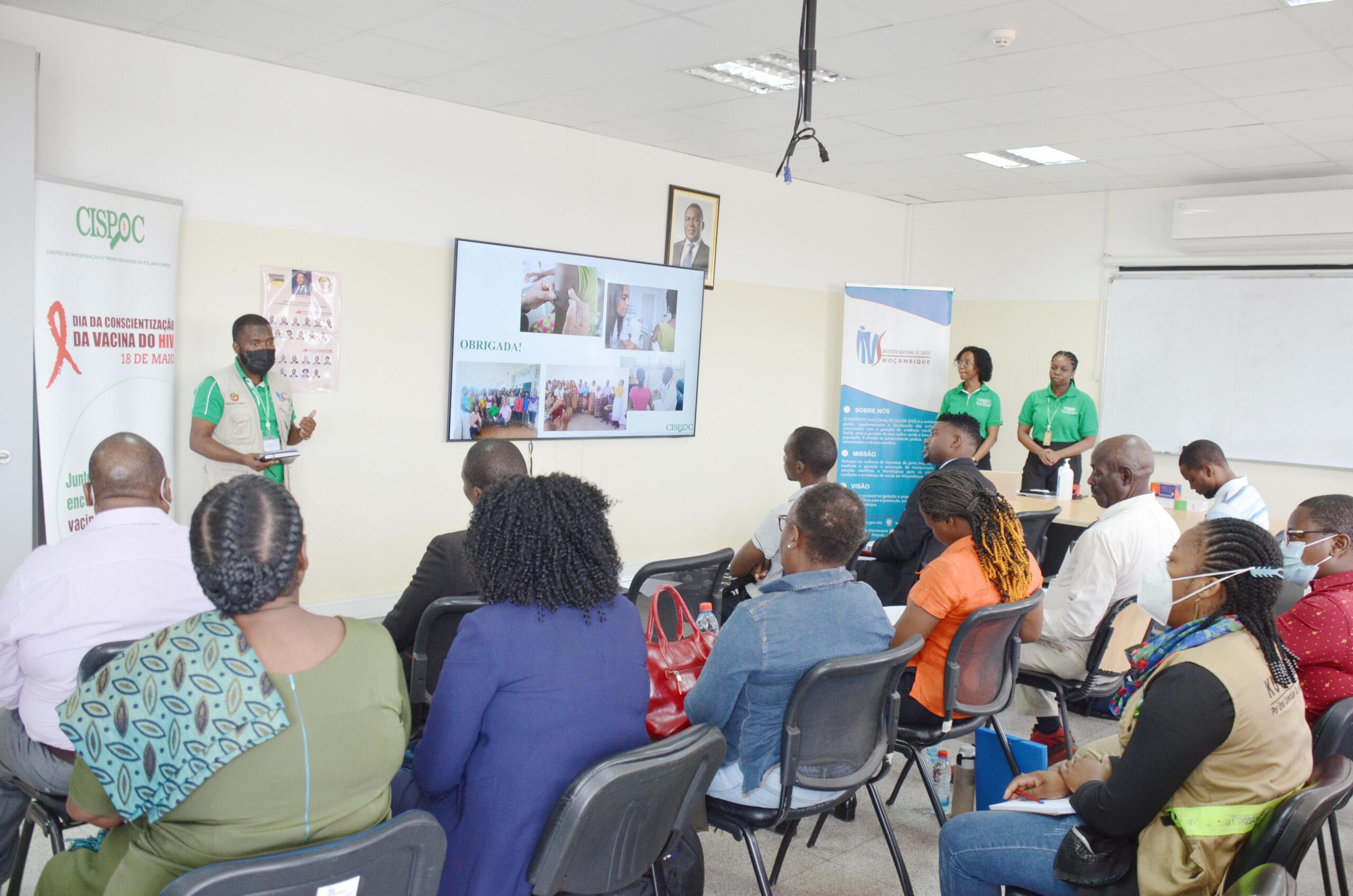 INS consciencializa sobre vacina do HIV em Maputo - Instituto Nacional ...