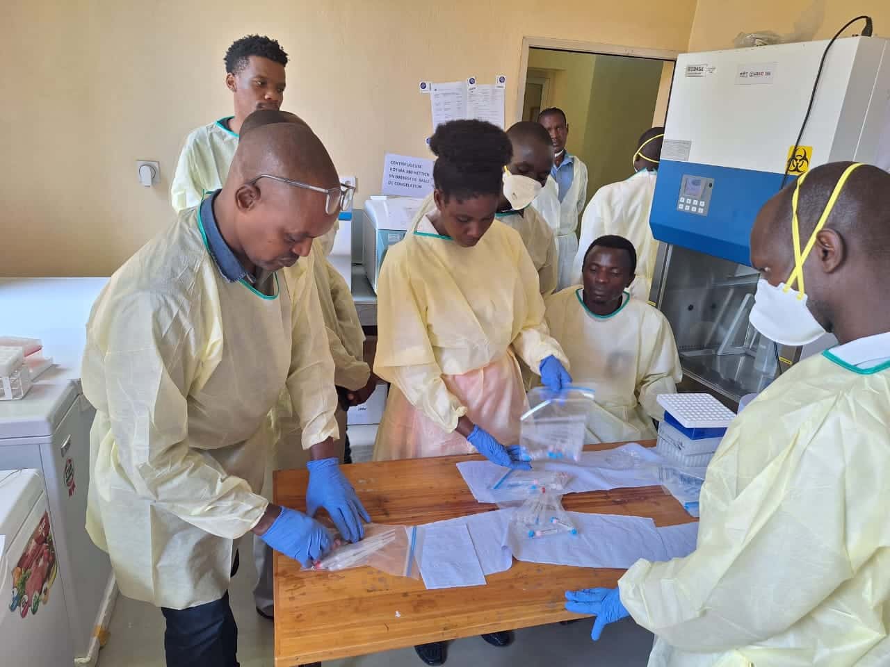 INS apoia Burundi na melhoria da qualidade de testagem laboratorial ...